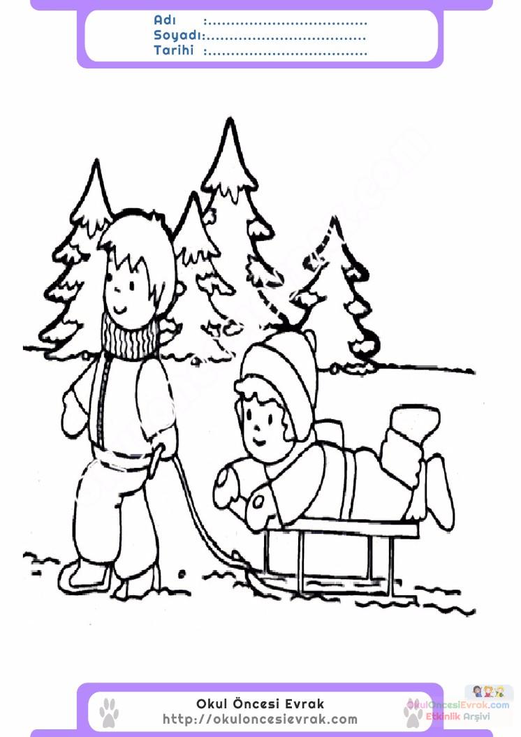 çocuklar-için-mevsimler-Kış-mevsimi-boyama-sayfası-47 | preschool activity