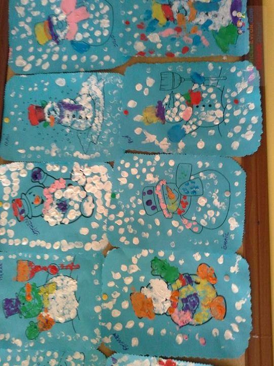 okul öncesınde kağit işler, duvar süsü ,davetiye kartları ,suluboya ...